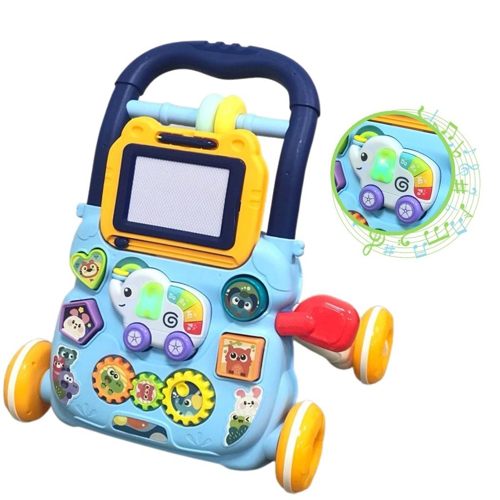 Andador Empurrador Didático Infantil Atividade Musical Bebê | Shopee Brasil