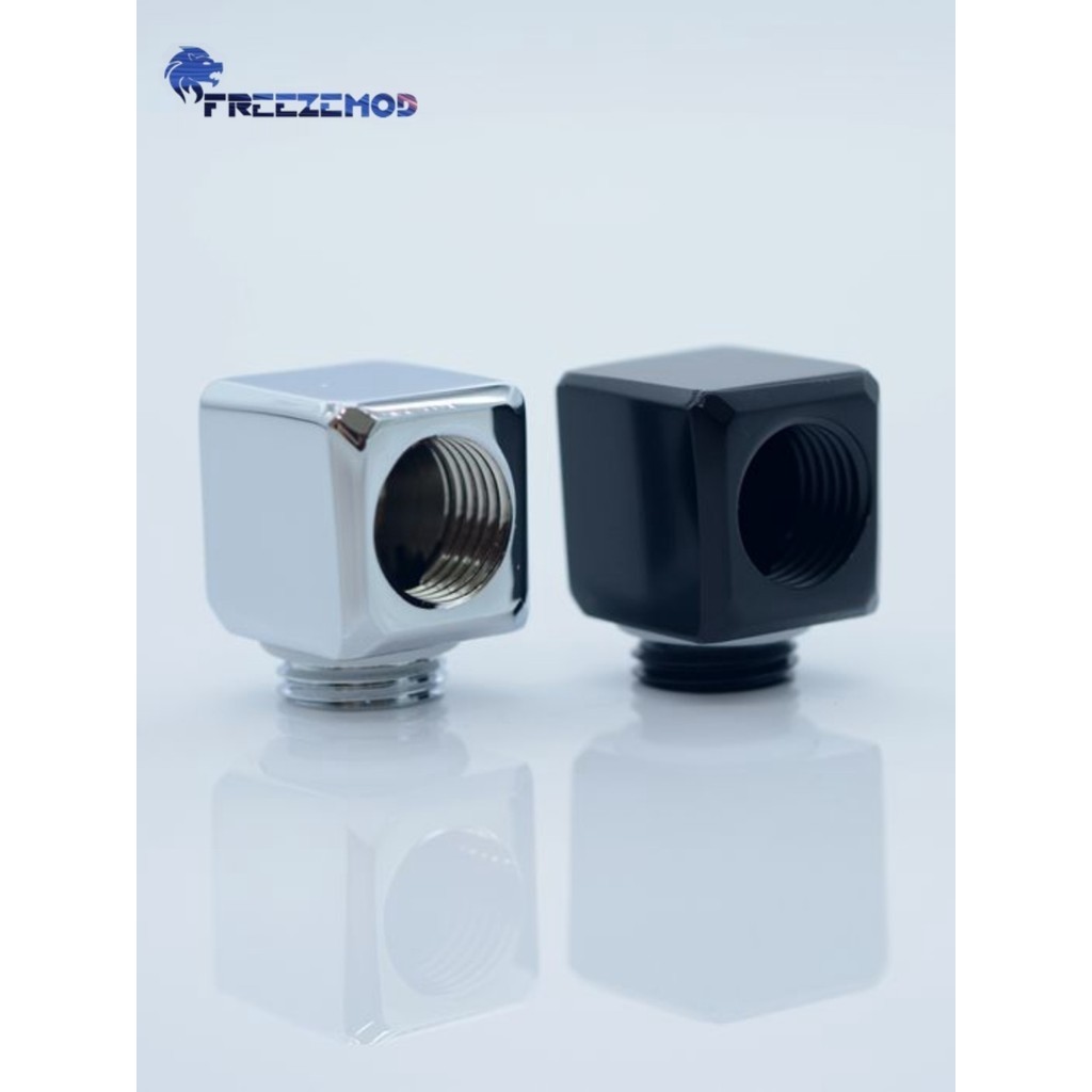 FREEZEMOD BNYWT-D90 Conexões Para Resfriamento De Água Por Computador De Cotovelo Roscadas De 90 ...