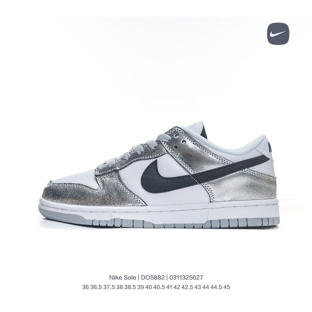 Tênis Casuais Nike SB Dunk Low SE Prata Branco Baixo GXG | Shopee Brasil