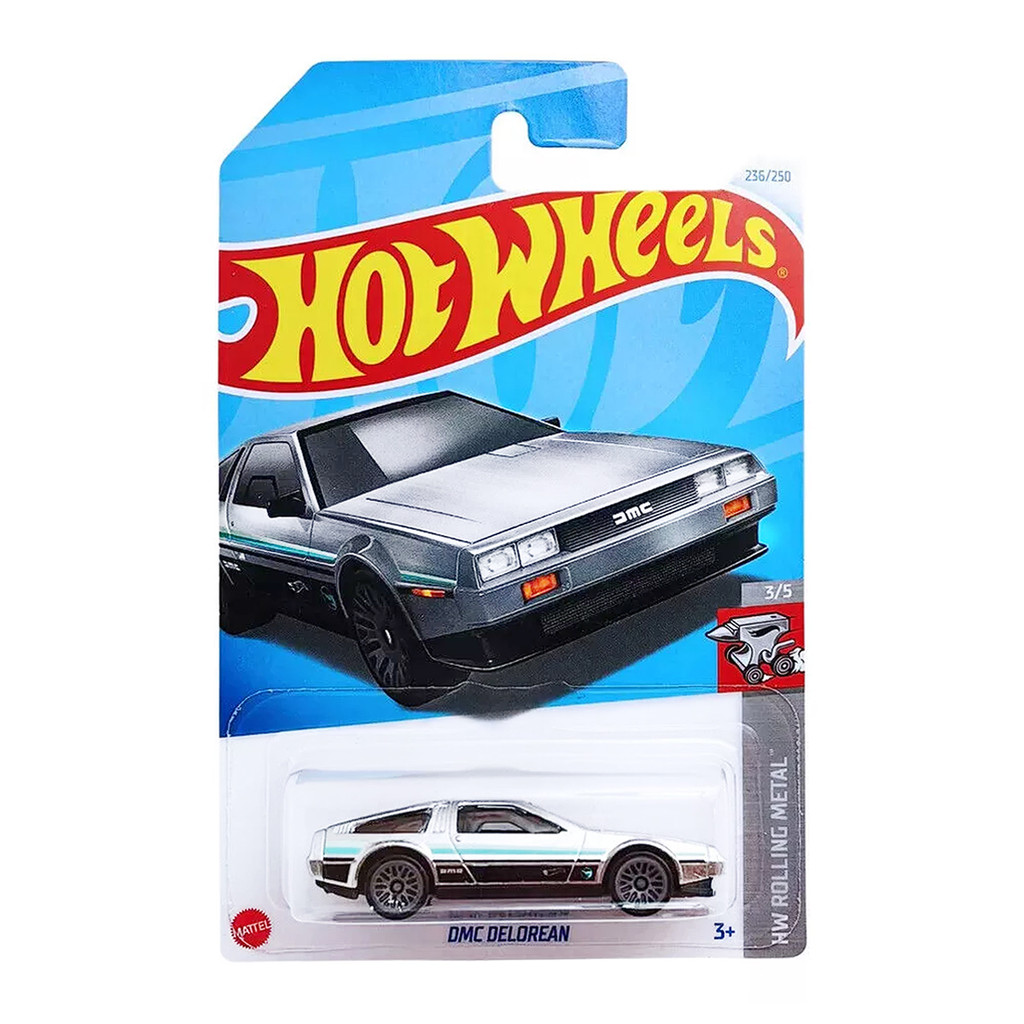 Carro Hot Wheels DMC Delorean TH Zamac 2024 Lote N HTF28 3/5 | Shopee ...