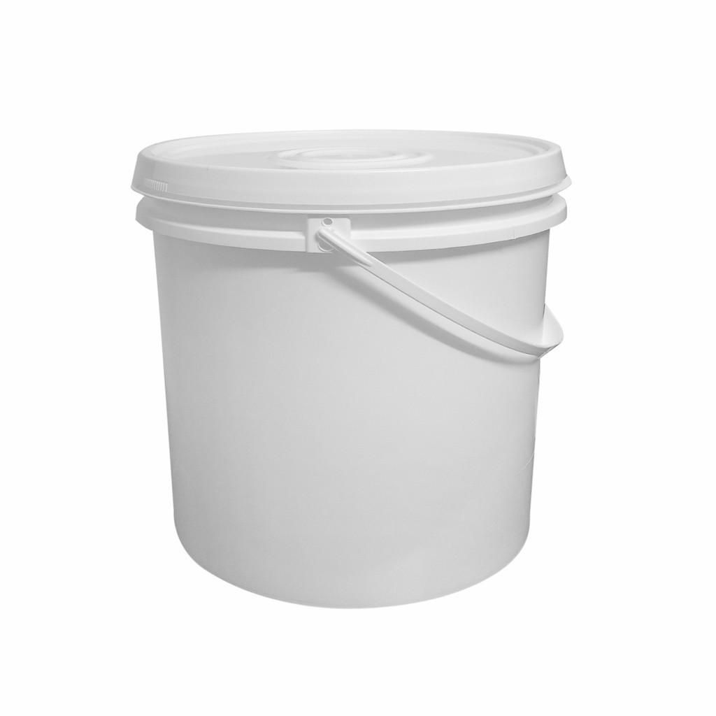 Balde 16 Litros Com Tampa E Alça | Shopee Brasil