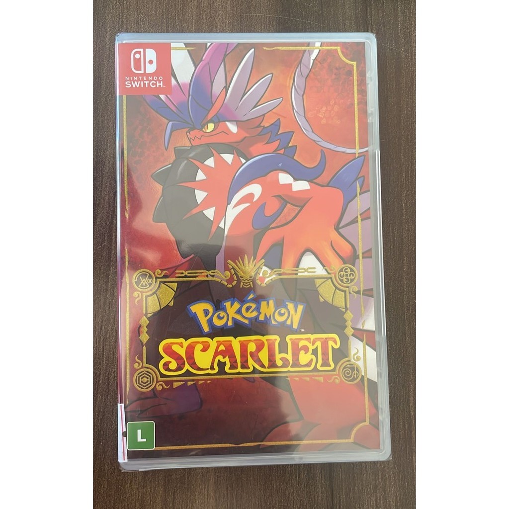 Jogo Pokemon Scarlat (Lacrado) | Shopee Brasil
