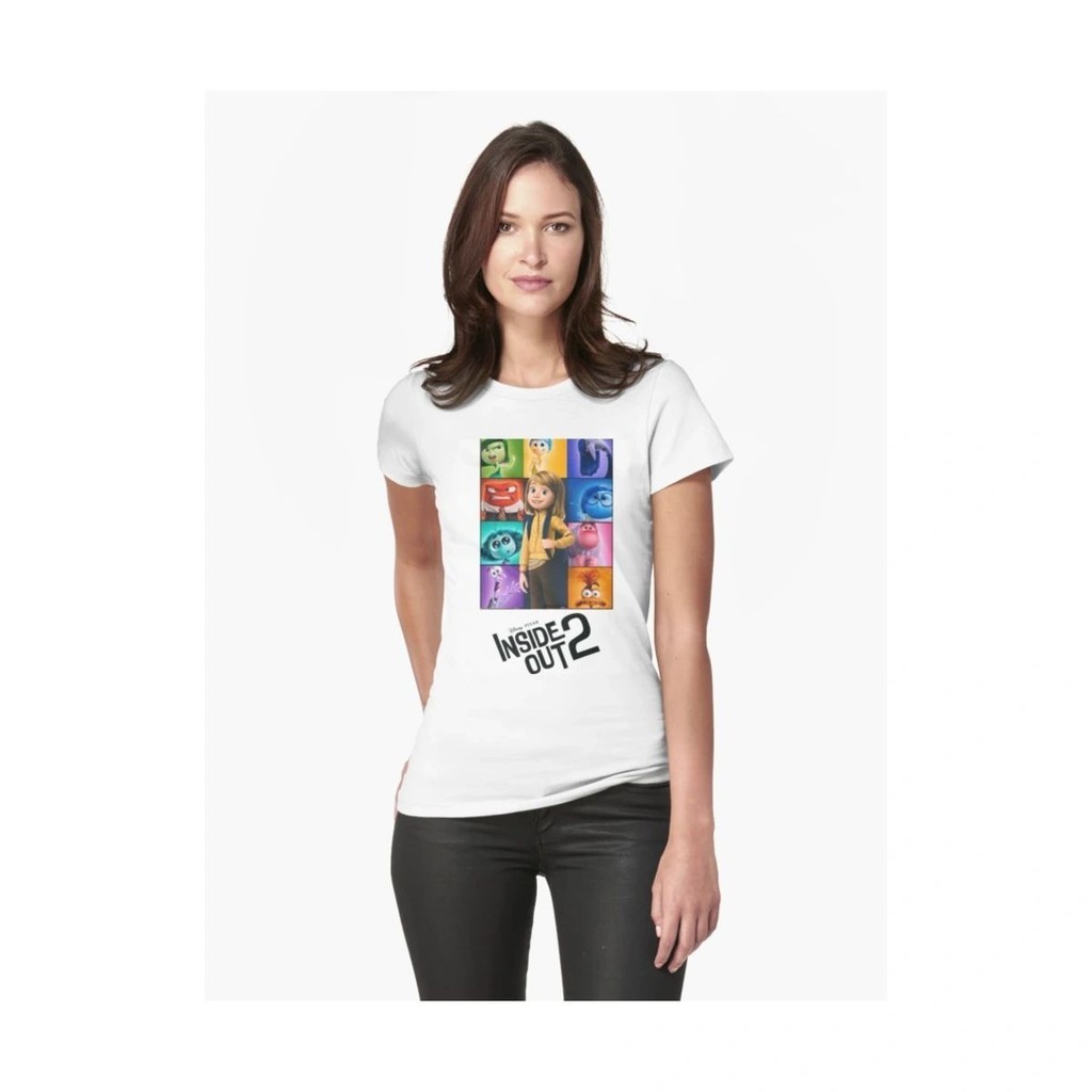 Camisa Feminina Baby Look Divertida Mente 2 Inside Out | Shopee Brasil