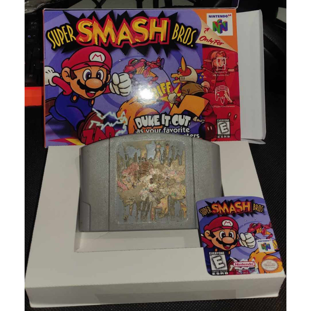 Jogo Super Smash Bros N64 Nintendo 64 Original 100% conservado, funcionando 100%! | Shopee Brasil