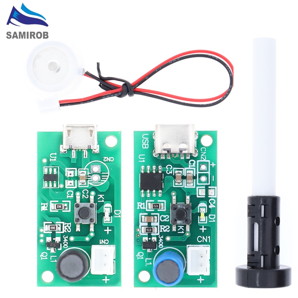 Mini Umidificador USB Kits De Bricolagem Fabricante De Névoa E Placa De ...
