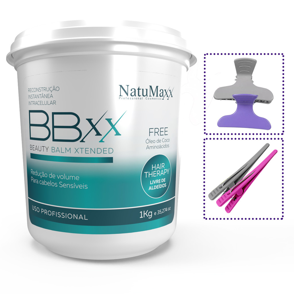 BTX BBXX Beauty Balm Xtended Free NatuMaxx 1kg + Brindes | Shopee Brasil