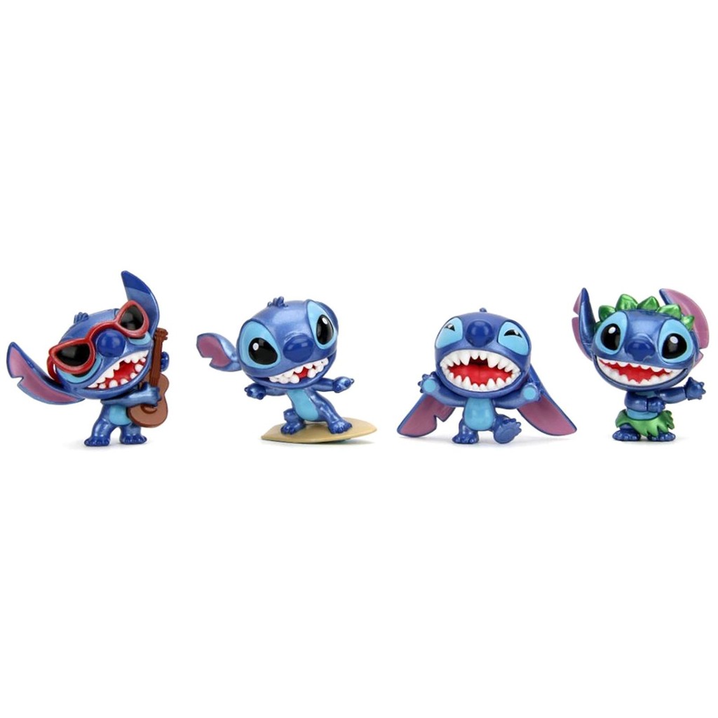 Pack 4 Bonecos - Stitch - 2 5 (6cm) - Metalfigs Jada Toys" | Shopee Brasil
