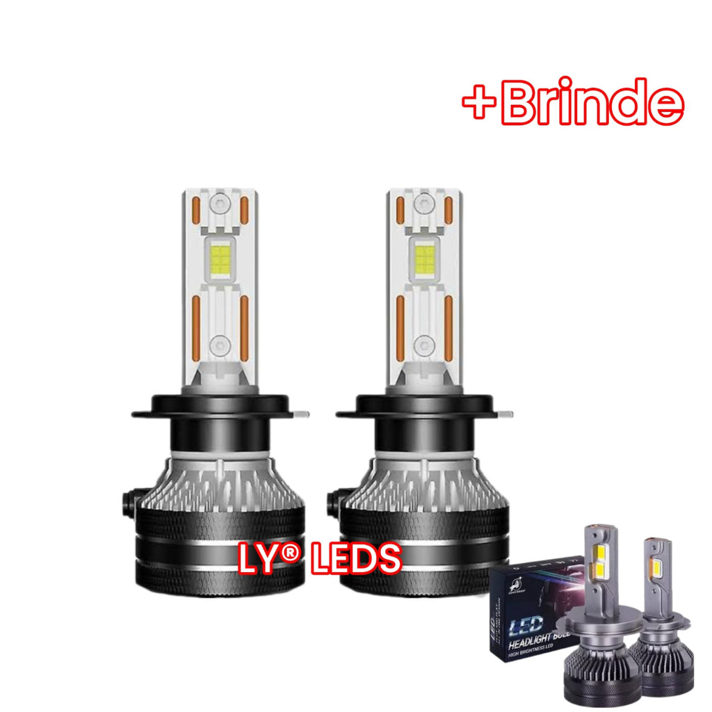 Lampada K5c Led Top H4 H7 H11 HB3 HB4 H1 de qualidade | Shopee Brasil