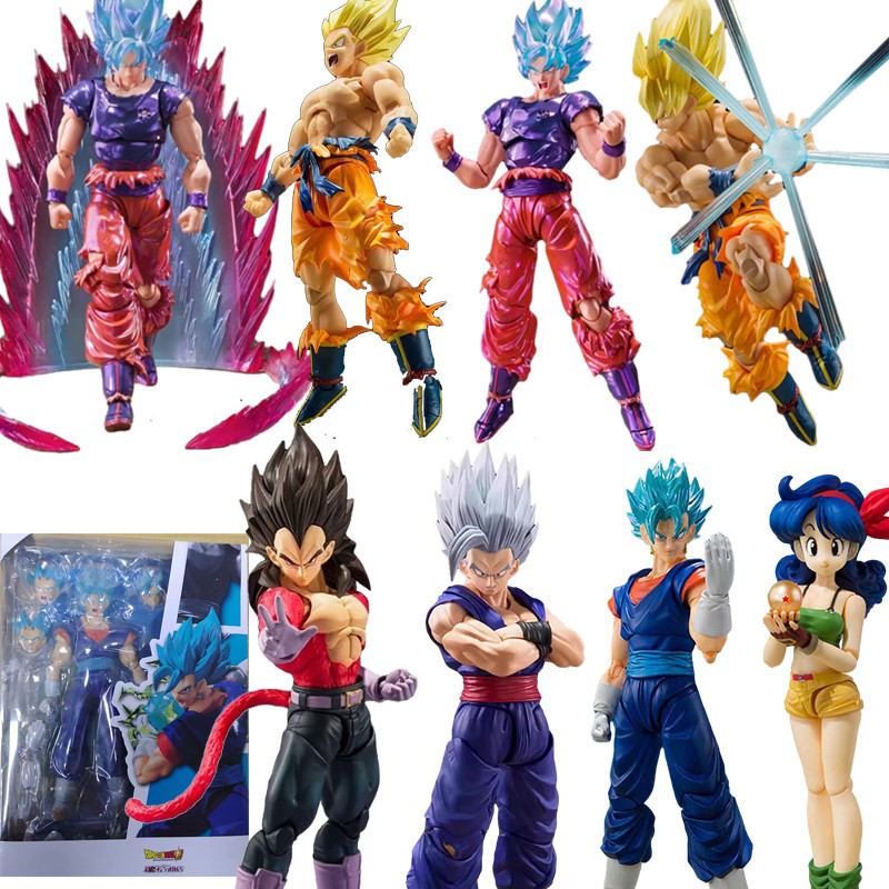 Shf Dragon Ball Z Ação Figura Articulado Super Saiyan Ultra Instinto ...