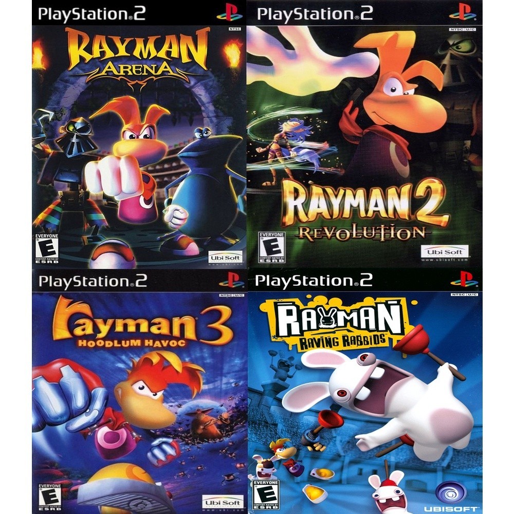 Kit Rayman Collection com 4 Jogos (PS2) kit | Shopee Brasil