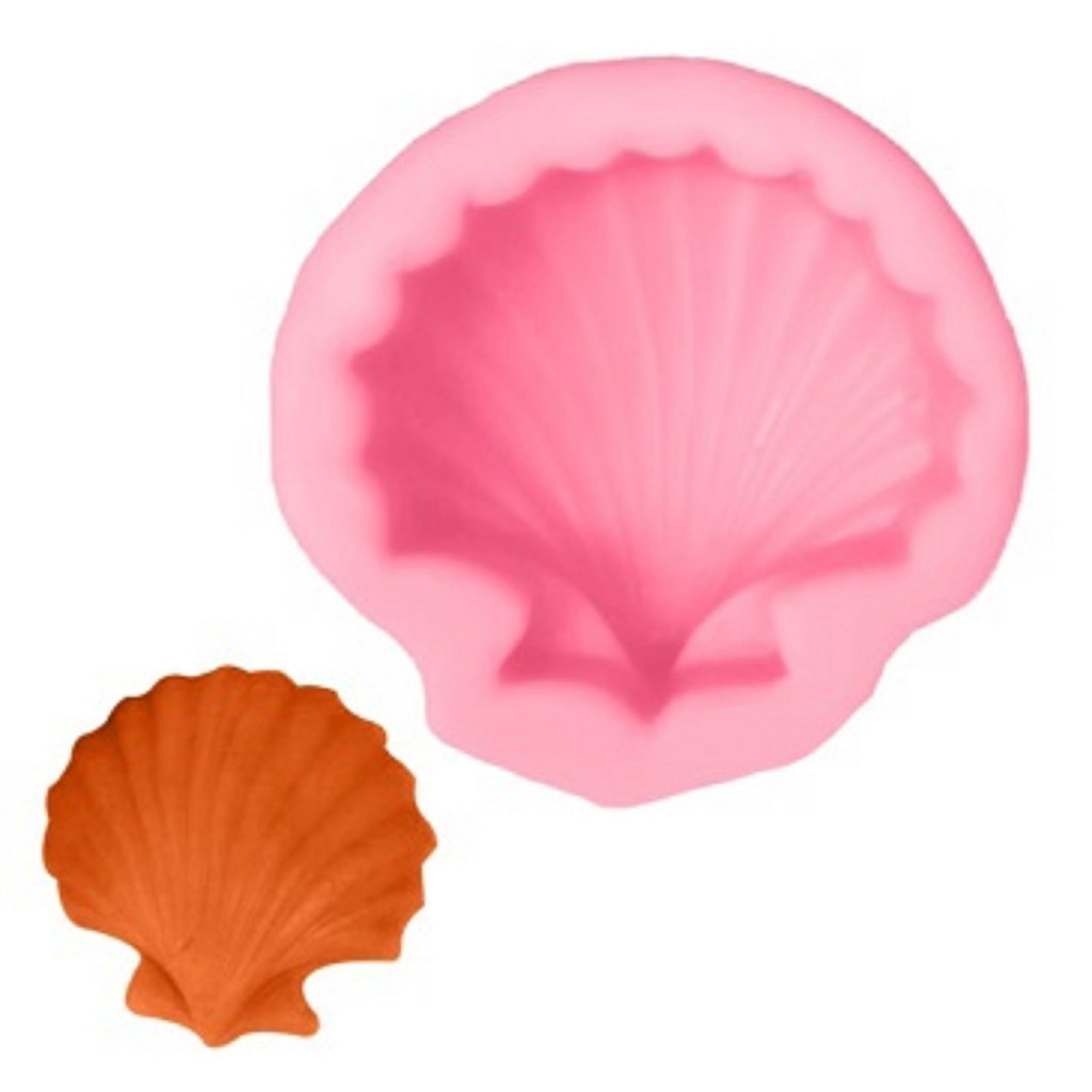 MOLDE DE SILICONE CONCHA | Shopee Brasil