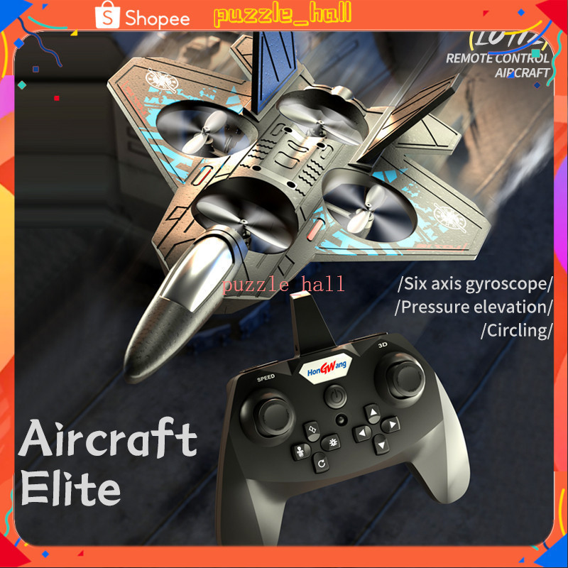 Avião RC 2.4G Sistema Giroscópio De Seis Eixos Controle Remoto De Led Rollover 360 ° Hover/Roll ...