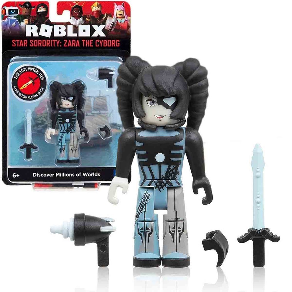 Roblox Mini Boneco Zara the Cyborg + Acessórios - Sunny 2221 | Shopee ...