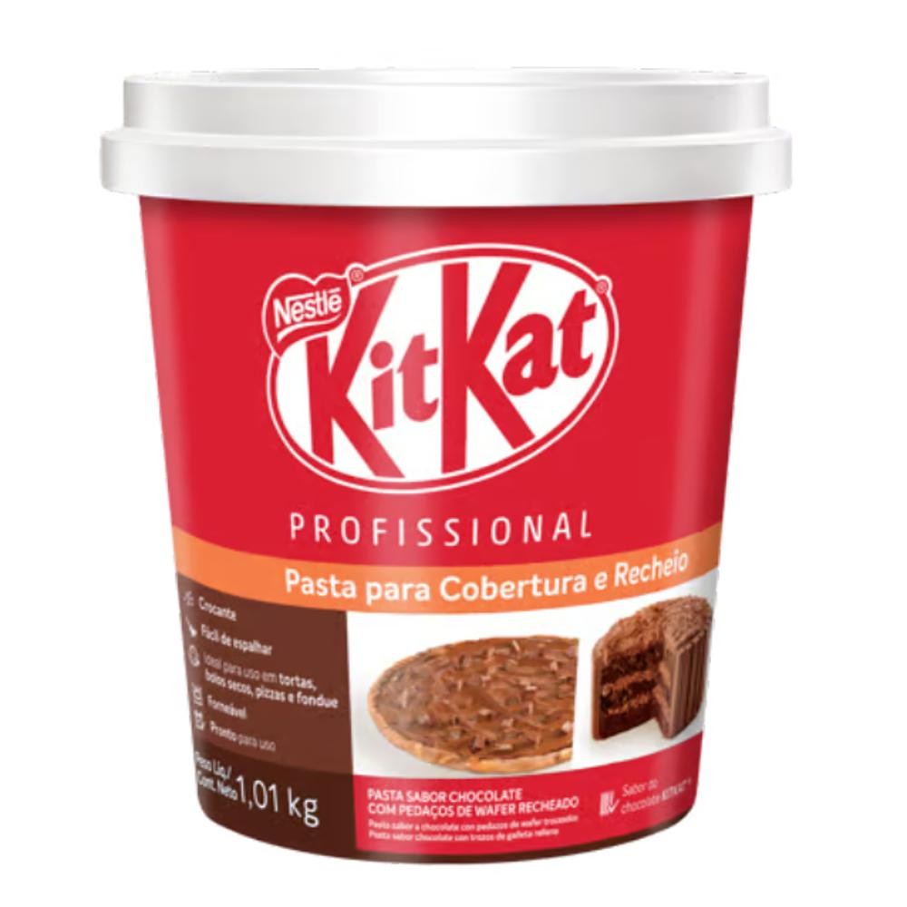 Pasta de Chocolate Nestlé Kit Kat Cremosa Pote com 1010kg | Shopee Brasil