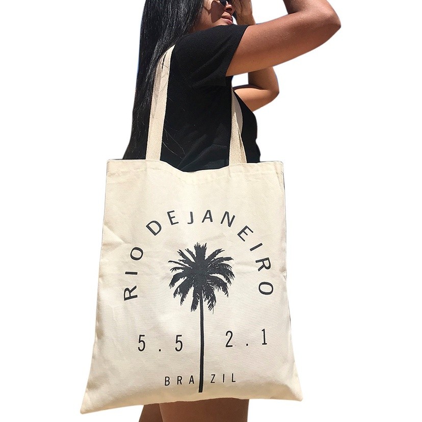 Bolsa Ecobag Ecológica Rio de Janeiro 100% Algodão | Shopee Brasil