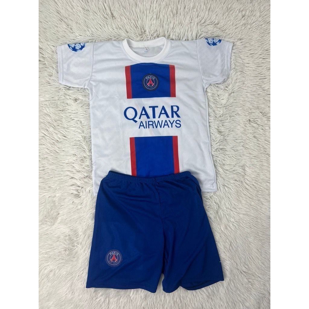 Conjunto de time de Futebol PSG=Aproveitem nossa promoção | Shopee Brasil