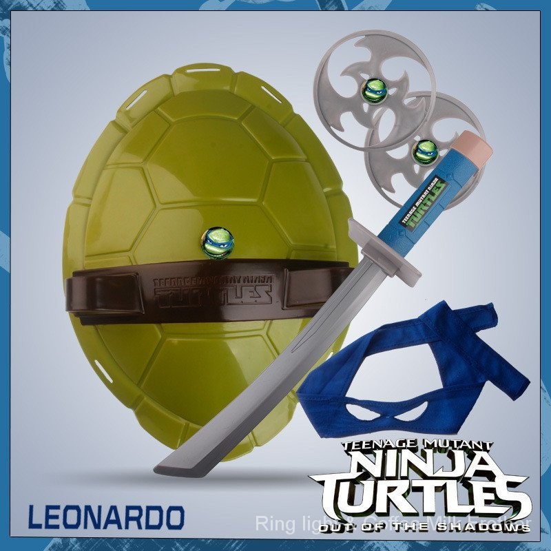 Tartaruga Ninja Arma Tartaruga Shell SuperHero Cosplay Traje Set ...