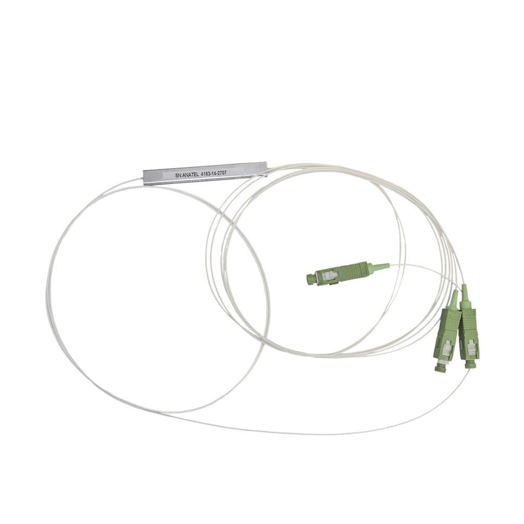 SPLITTER OPTICO 1X2 CONECTOR SC/APC (ANATEL) - FIBRACOM - KIT 10UN ...