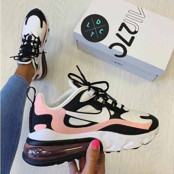 Tenis Air max 270 React PLUS Bolha de Ar Unissex Esportivo Casual Envio ...