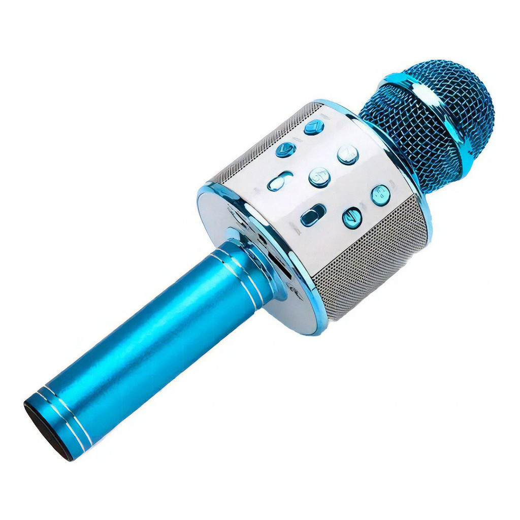 Microfone Sem Fio Bluetooth Usb Tf Karaokê Youtuber Reporter | Shopee ...