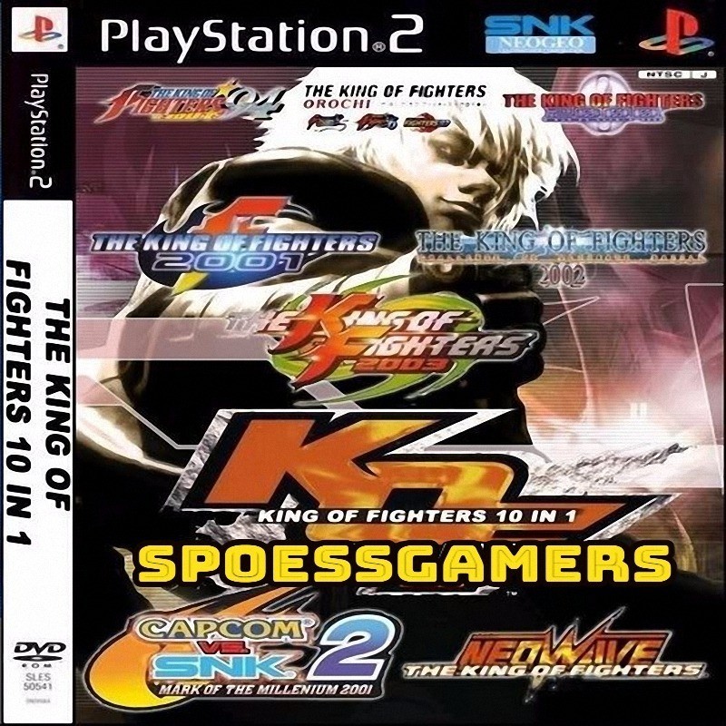 The King Of Fighters 10 In 1 Ps2 Patch | Shopee Brasil