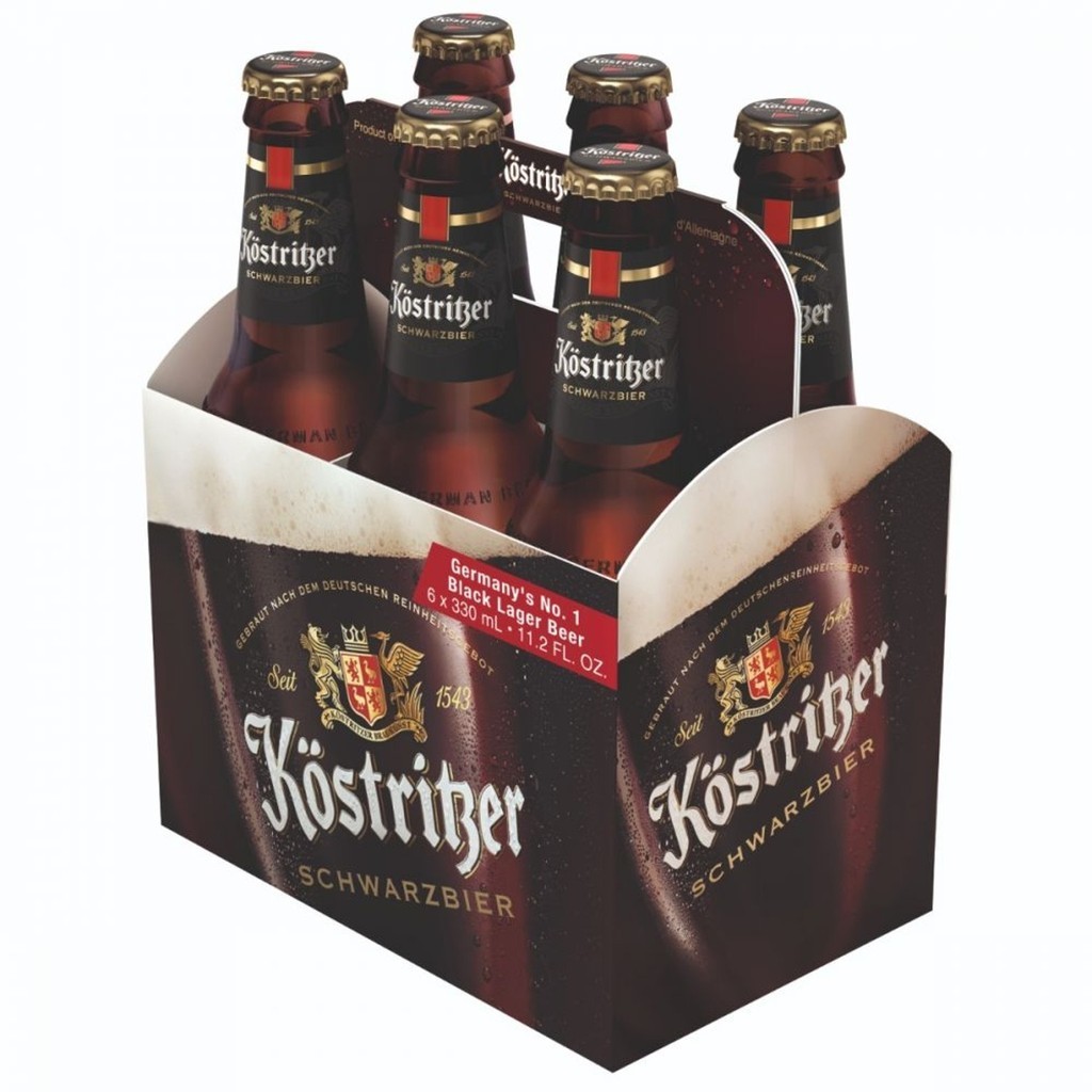 Kit c/ 6und Cerveja Preta Alemã Schwarzbier Long Neck 330ml | Shopee Brasil