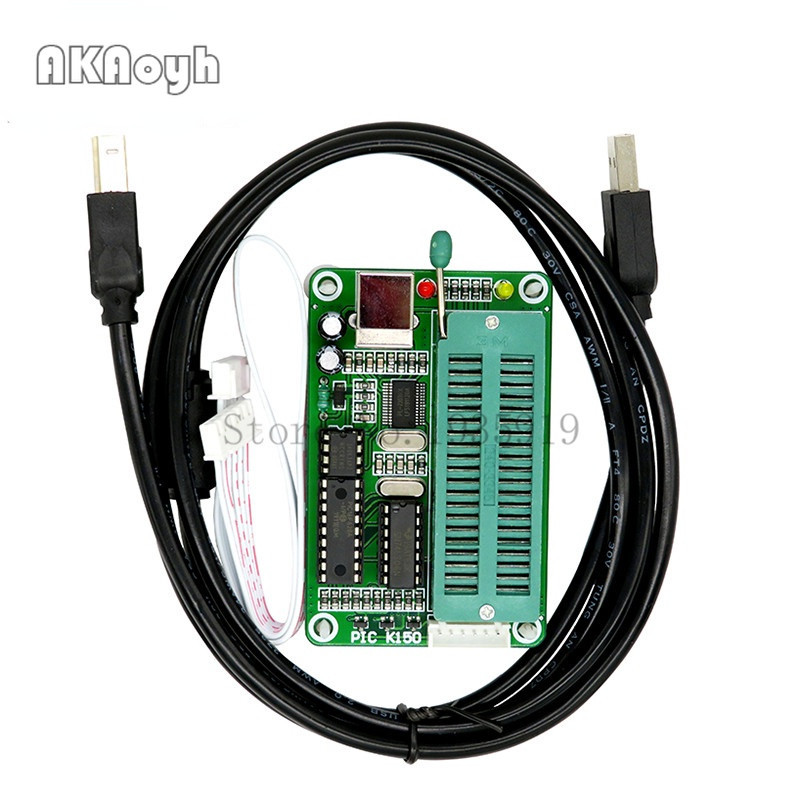 Programador PIC K150 Microchip MCU Microcore Burner USB Downloader ...