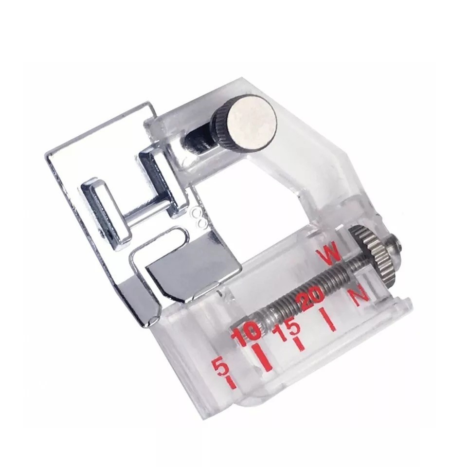 Sapata Calcador Pregar Viés Regulável Singer Brother Janome | Shopee Brasil