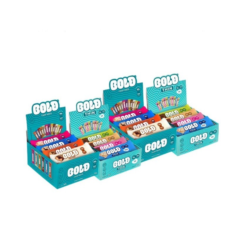 Combo Surreal - 2 Bold Bar Caixa Mista + 2 Bold Thin Mista | Shopee Brasil