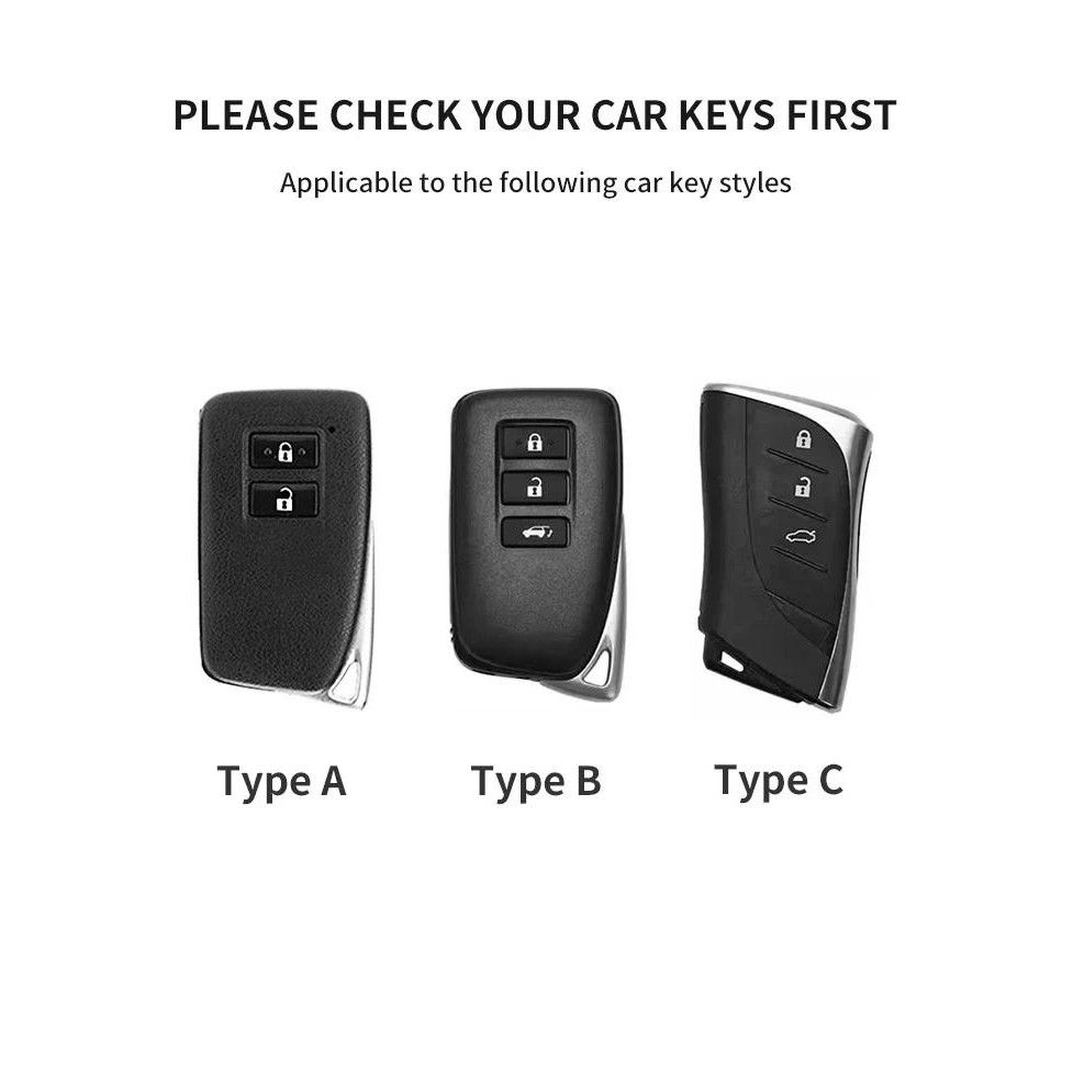 Caso Chave Do Carro Cove Fob Para Lexus NX GS RX É ES GX LX RC 200 250 ...