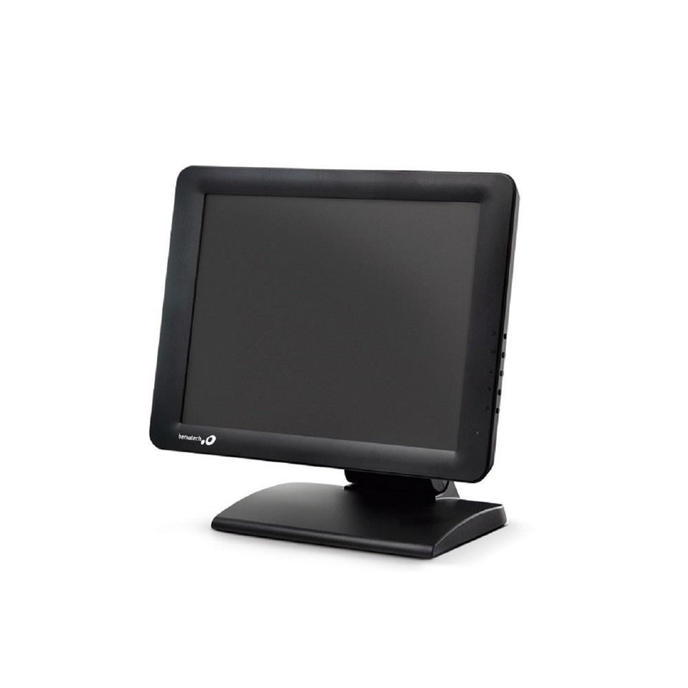 Monitor Touch Screen Elgin Bematech CM-15H 15", LCD, XGA, HDMI e VGA, Preto | Shopee Brasil