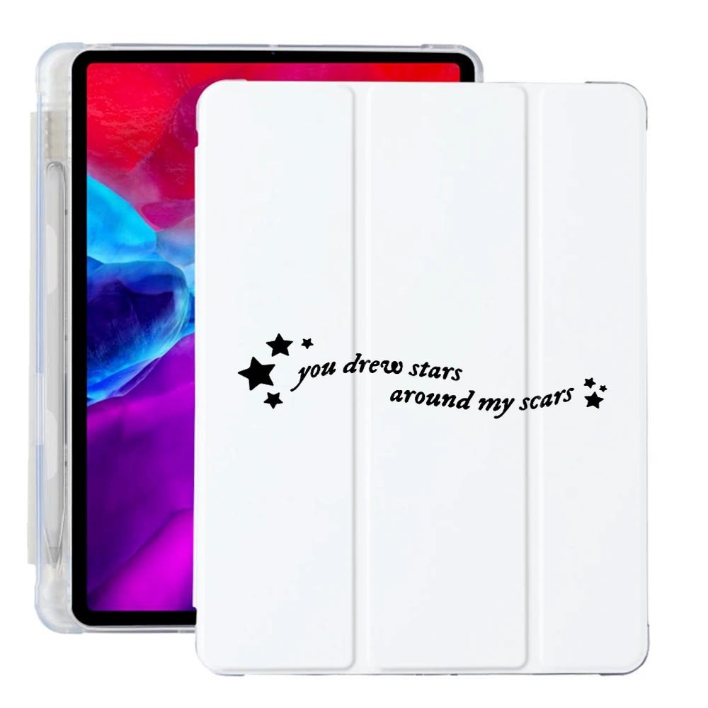 Moda Música Letras Taylor Álbum Tablet Capa Para iPad 10th Geração Caso ...