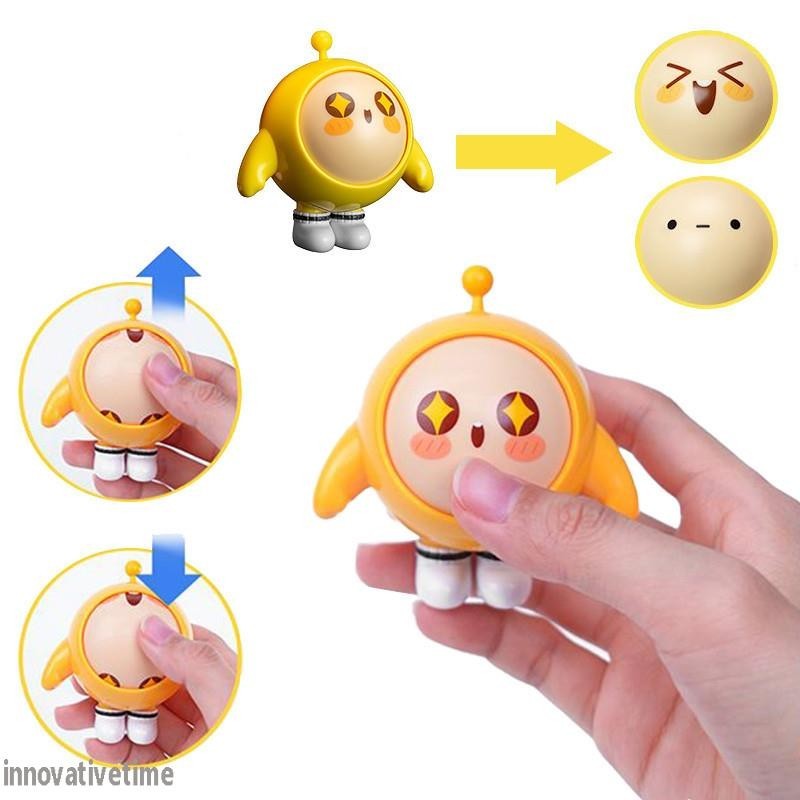 Eggman Party Face Changing Doll Toy Puppet Fighting Turn Fun Meninos E ...