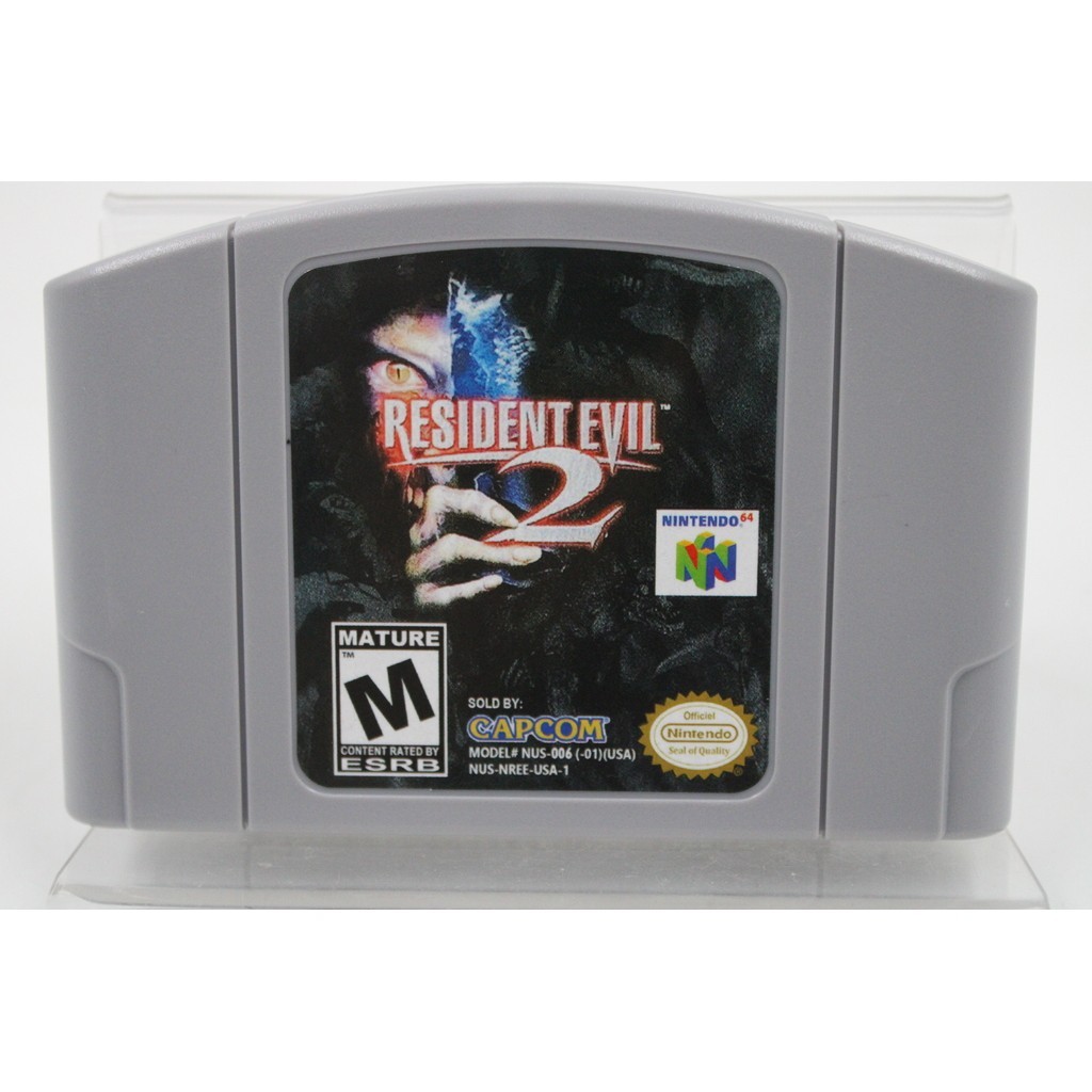 JOGO N64 - RESIDENT EVIL 2 (4) | Shopee Brasil