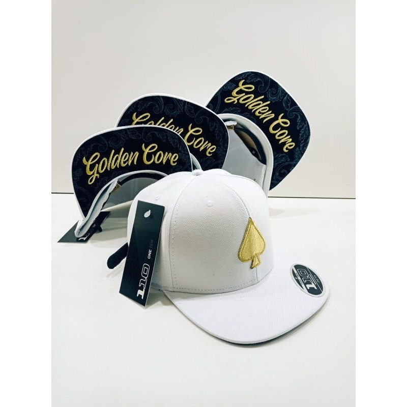 Boné Mcd Golden Core Fitão. Boné Aba Reta MCD Fitão Branco | Shopee Brasil