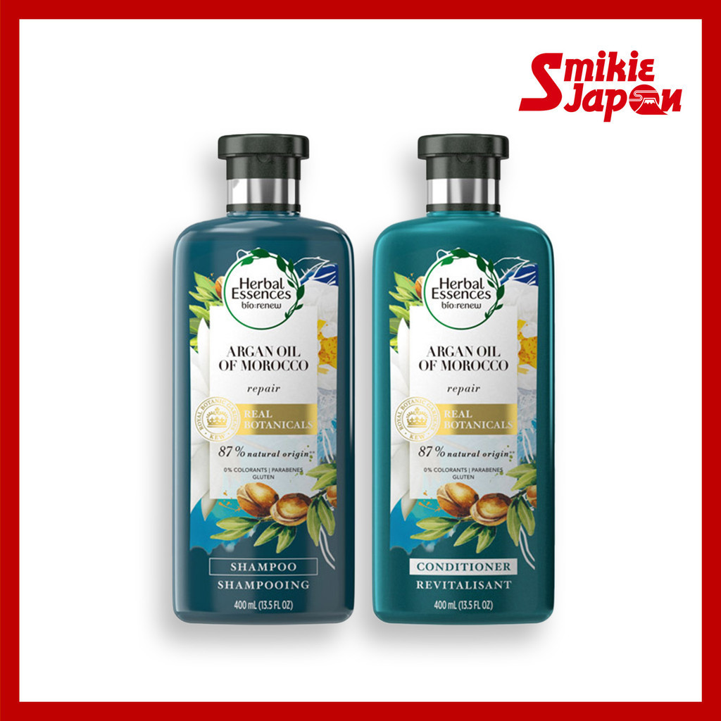 Herbal Essence Viol Renew Moroccan Oil Shampoo 400ml/Conditioner 400g ...