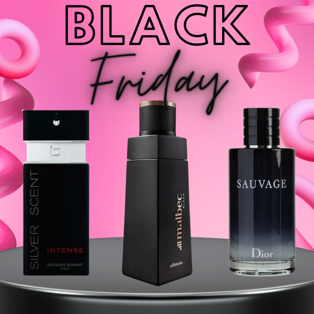 Conjunto 3 perfumes: Silver Scent, Sauvage, Malbec Black, envio ...