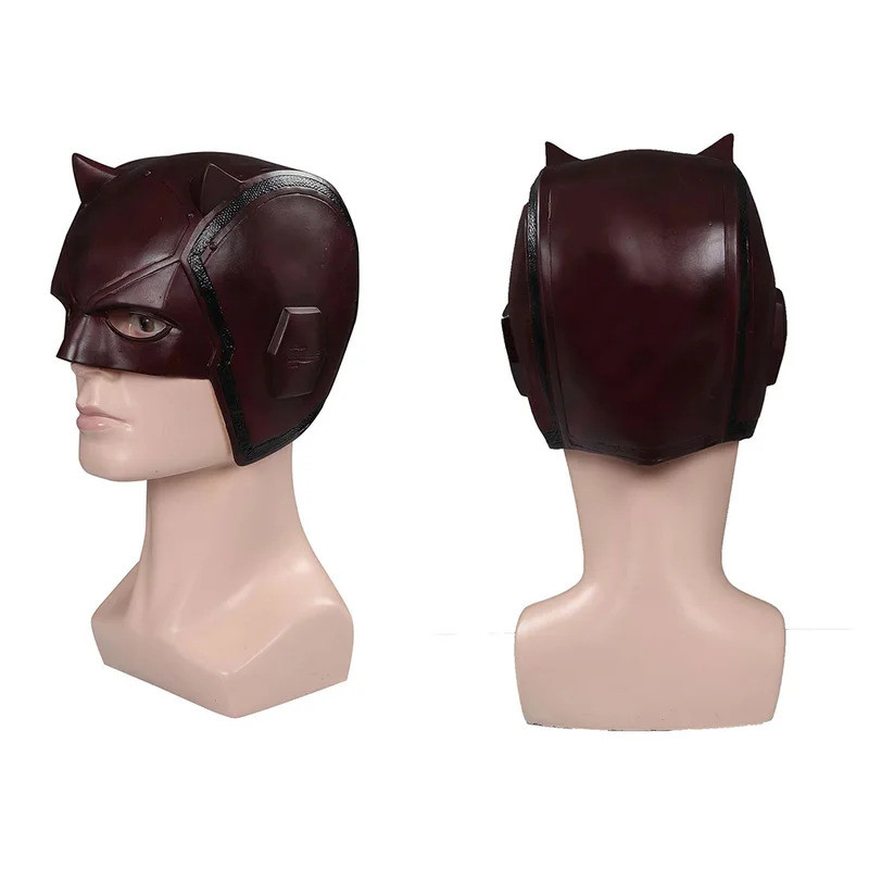 Máscara de Matt Murdock Cosplay Máscaras de Látex Capacete Fantasia de Halloween Acessórios para ...