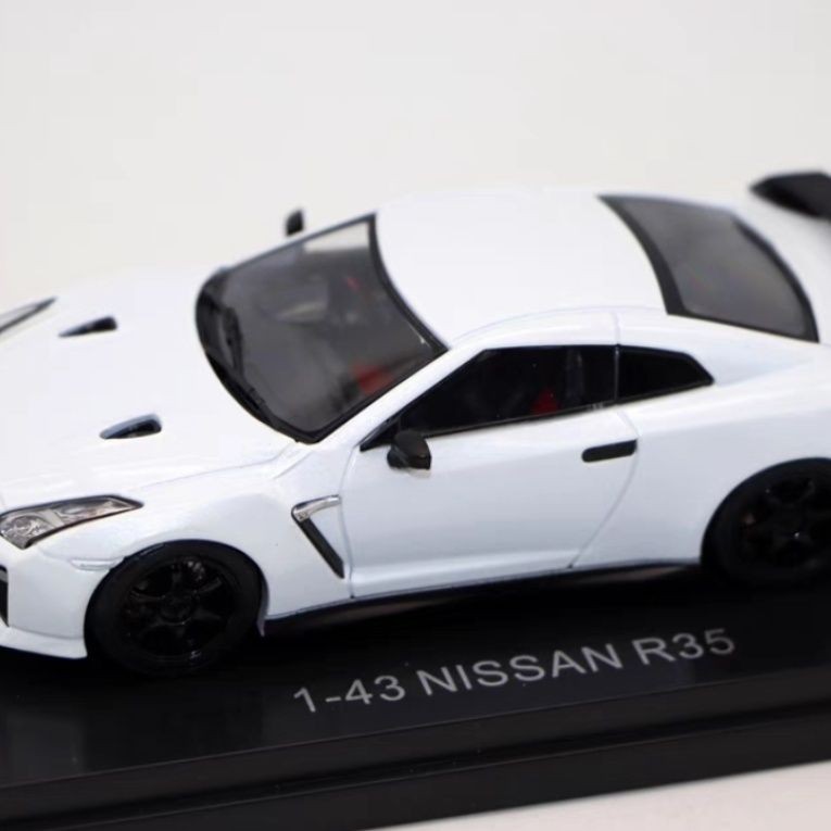 1/43 Liga Carro GT-R R34/R35 Ares Carro Esportivo Liga Modelo de Carro ...