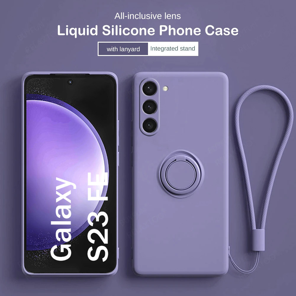 Sumsung S23 FE Capa Macia De Silicone Líquido Para Samsung Galaxy S23FE ...