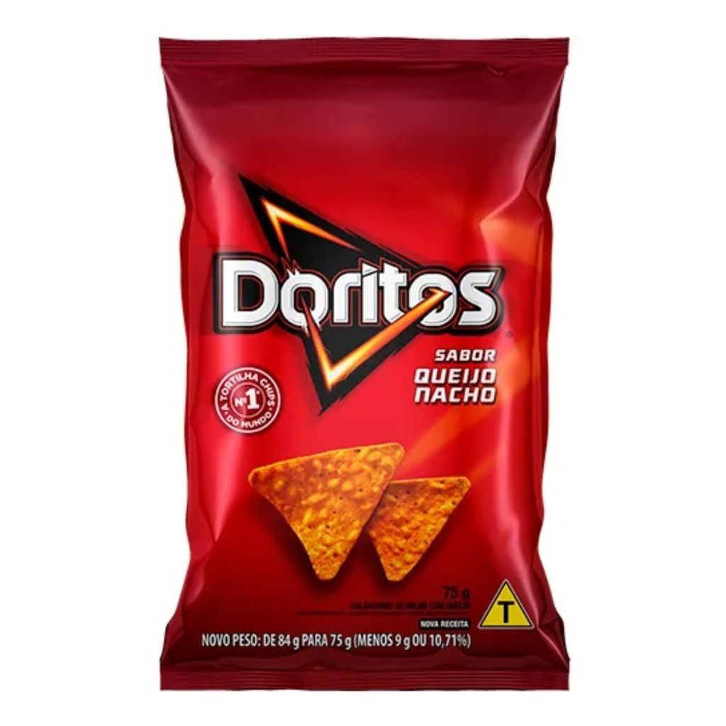 Doritos Queijo Nacho 75g | Shopee Brasil