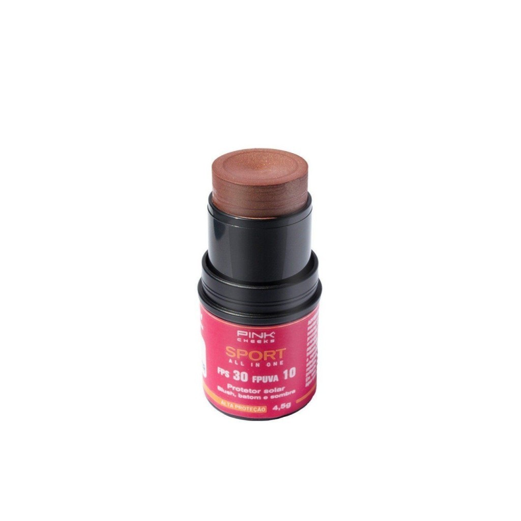 Blush com Protetor Solar FPS30 All in One 4,5g Terracota Pink Cheeks ...
