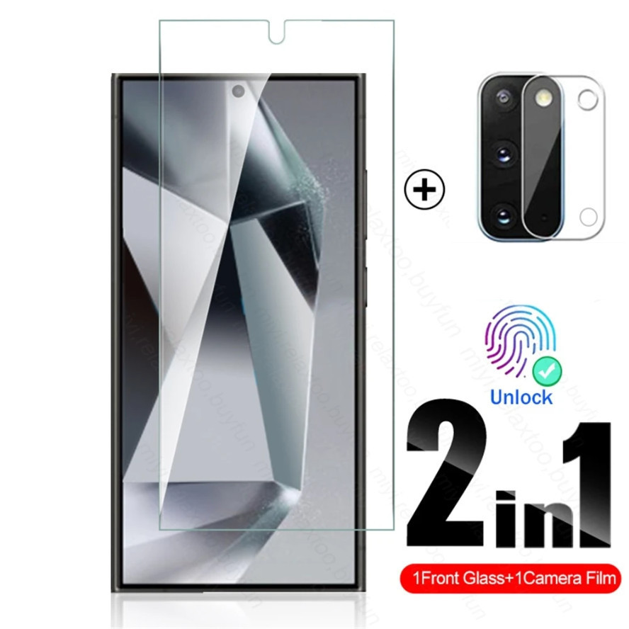 Para Samsung Note20 Note 20 5G Vidro Temperado Desbloqueio De Impressão ...