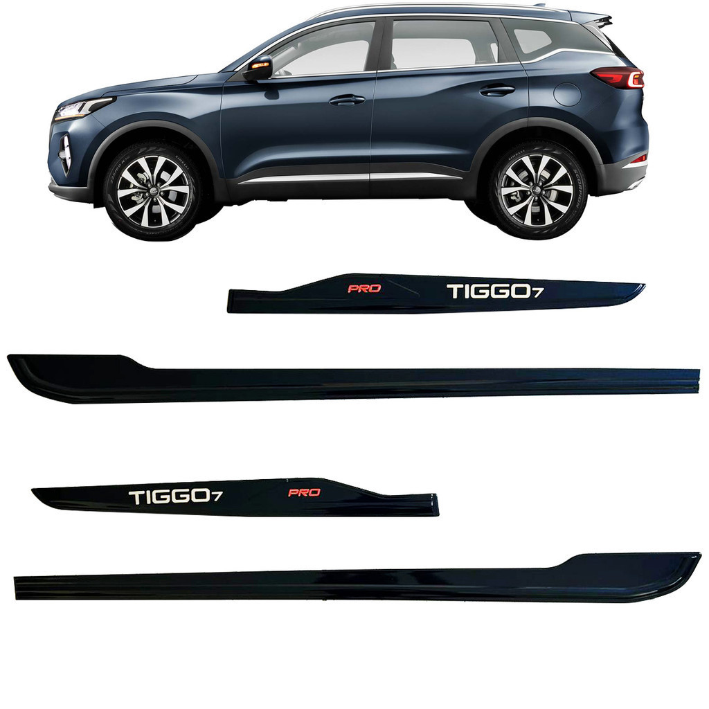 Friso Lateral Pintado Tiggo 7 Pro Azul Perolizado | Shopee Brasil