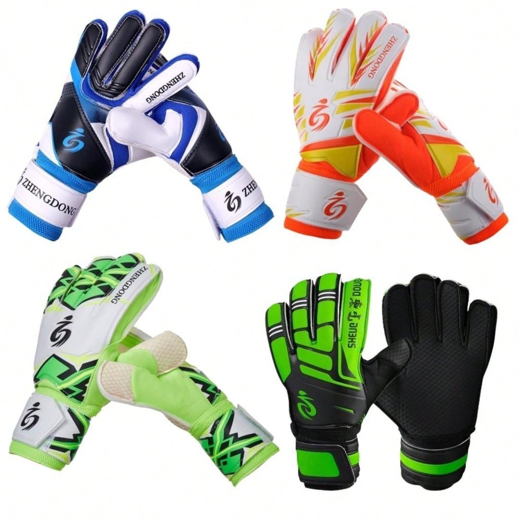 Luvas De Futebol Profissional Látex Para Crianças Adultos Goleiros ...