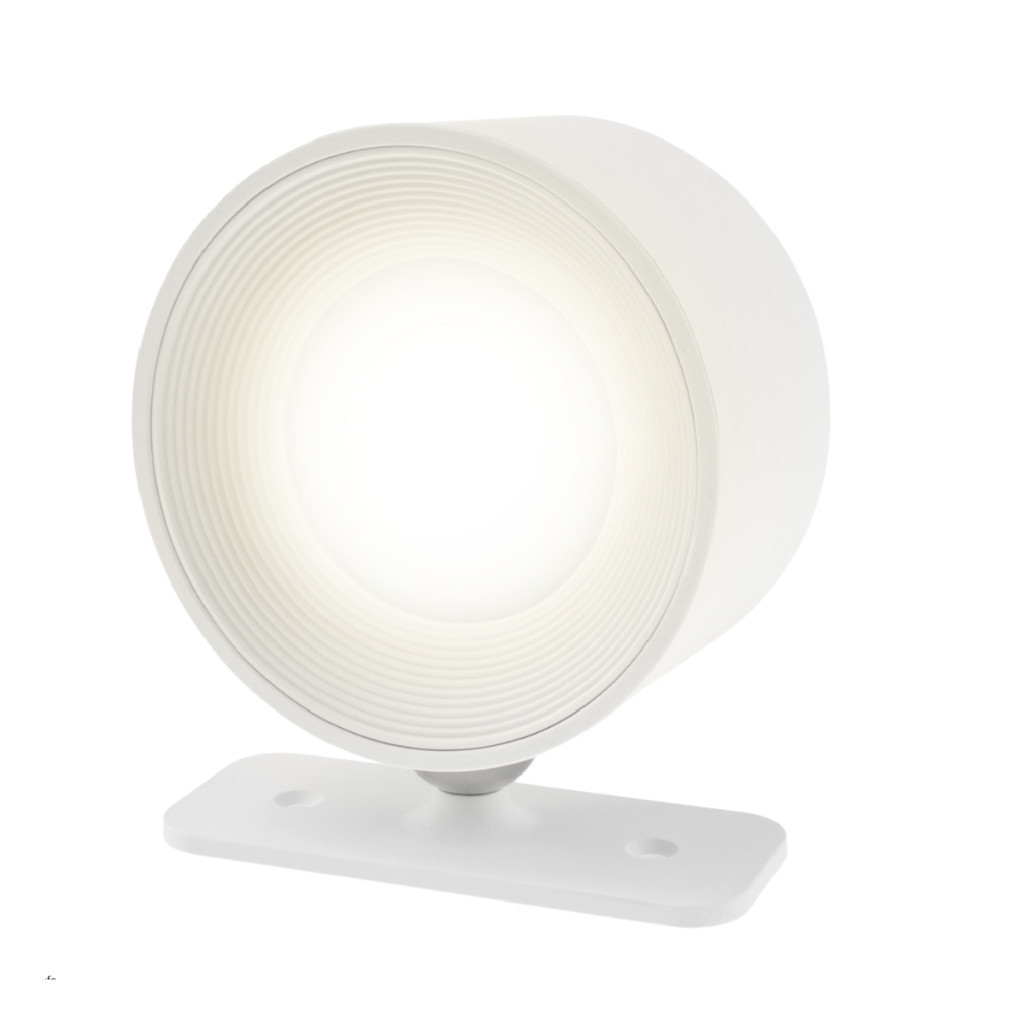 Kit 4 Luminária Spot Led 8W Arandela Cabeceira Luz de Parede 3 Tons de ...