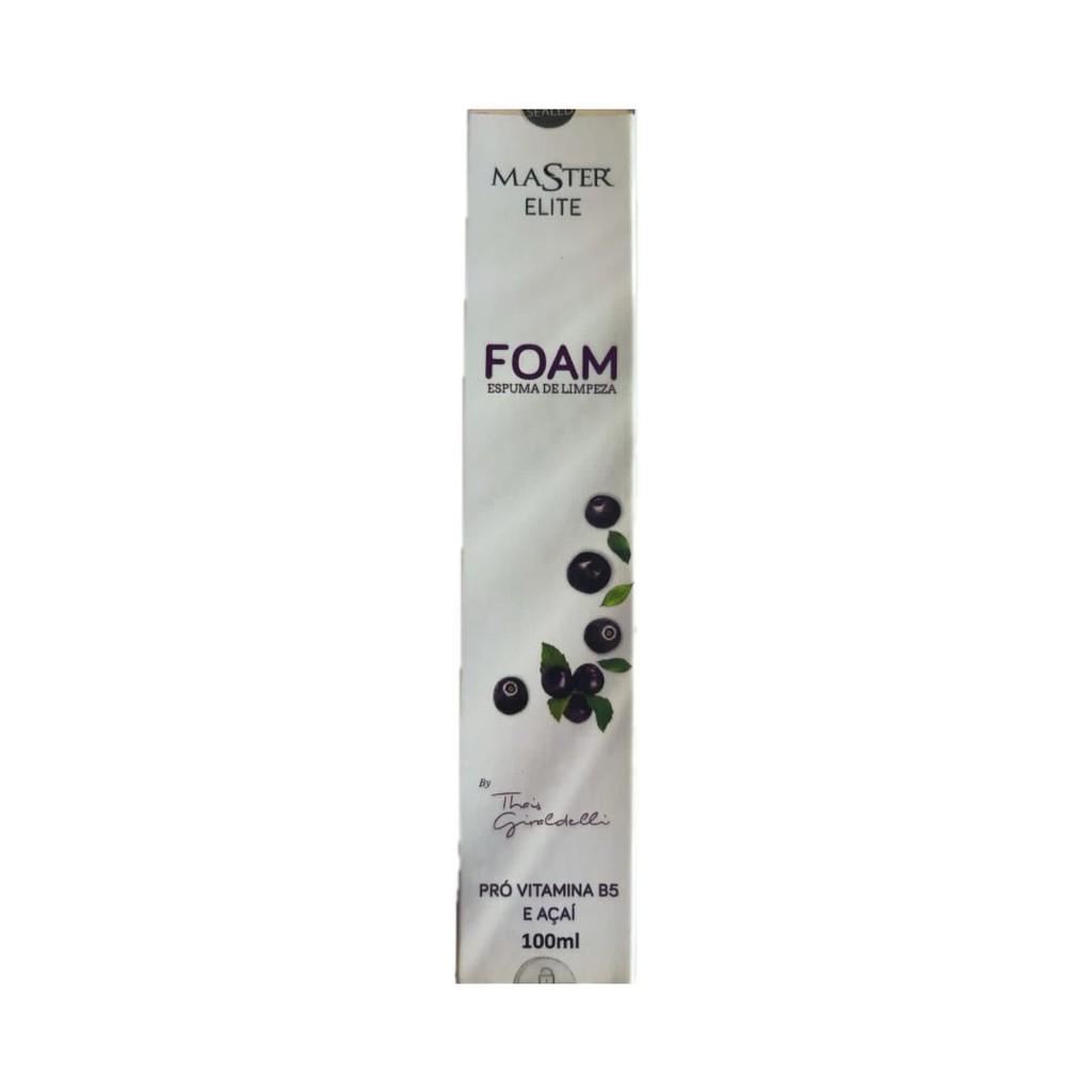 Master Elite Foam Espuma de Limpeza 100ml | Shopee Brasil
