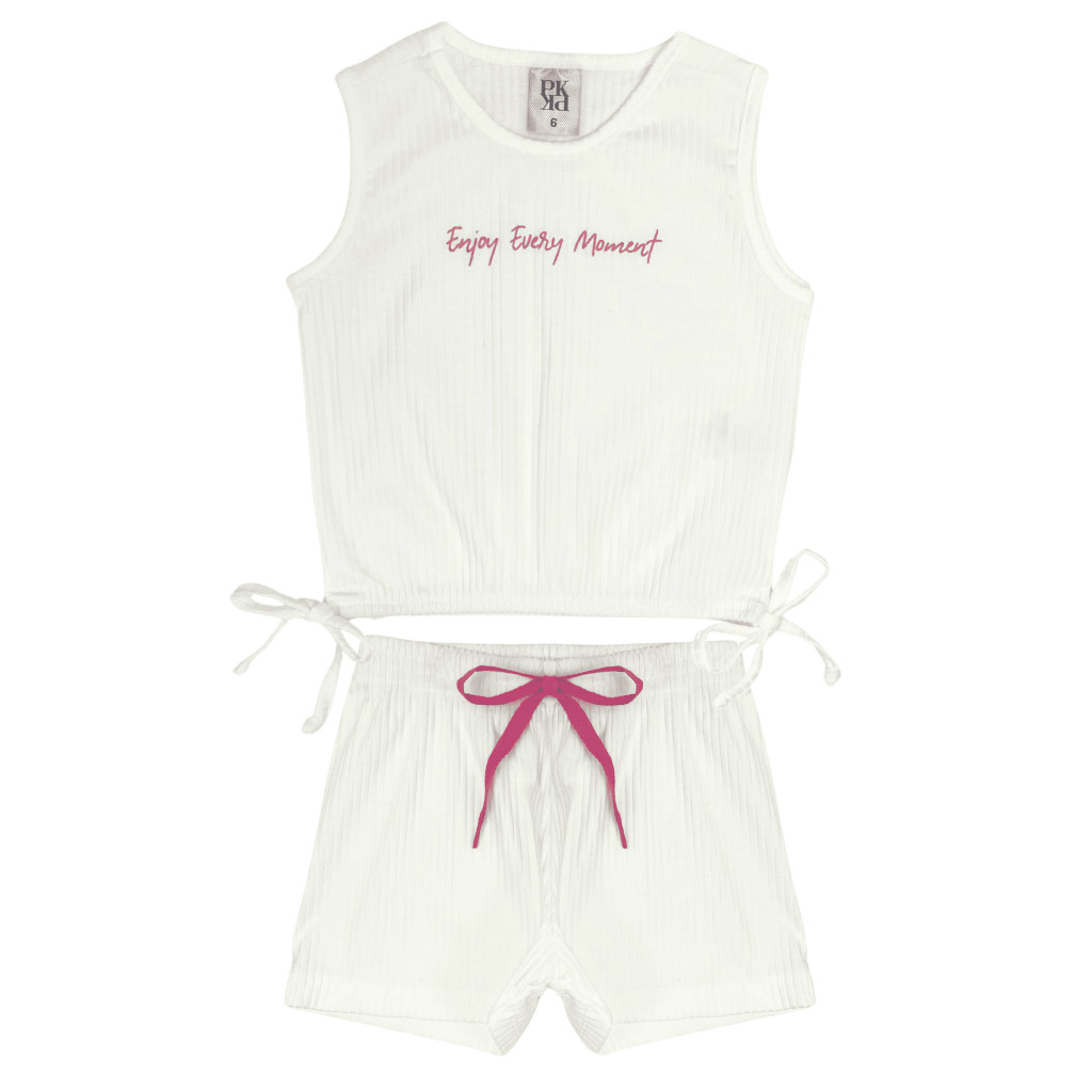 Conjunto Feminino Infantil Enjoy | Shopee Brasil