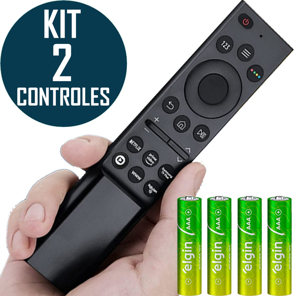 Controle Remoto Para Tv Samsung Smart Uhd 4k 8K Au7700 Au8000 | Shopee ...