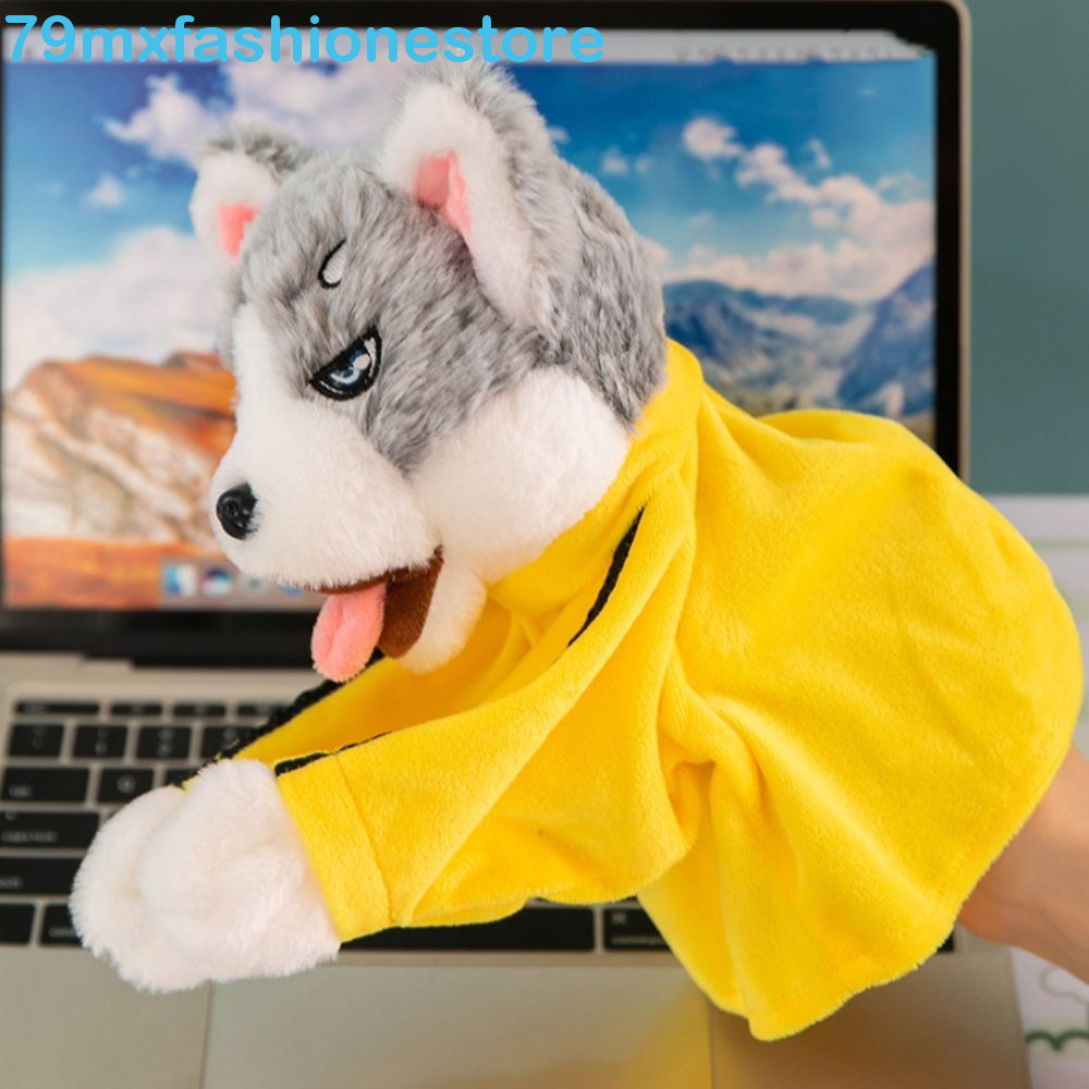 MXFASHIONESB Marionete Husky Hand Puppet , Finger Doll Battle Sound ...